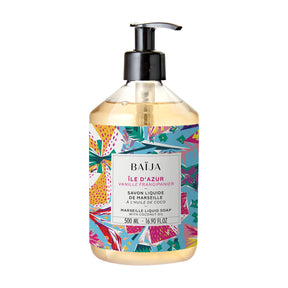 Savon Liquide de Marseille Île d'Azur 500ml • BAÏJA