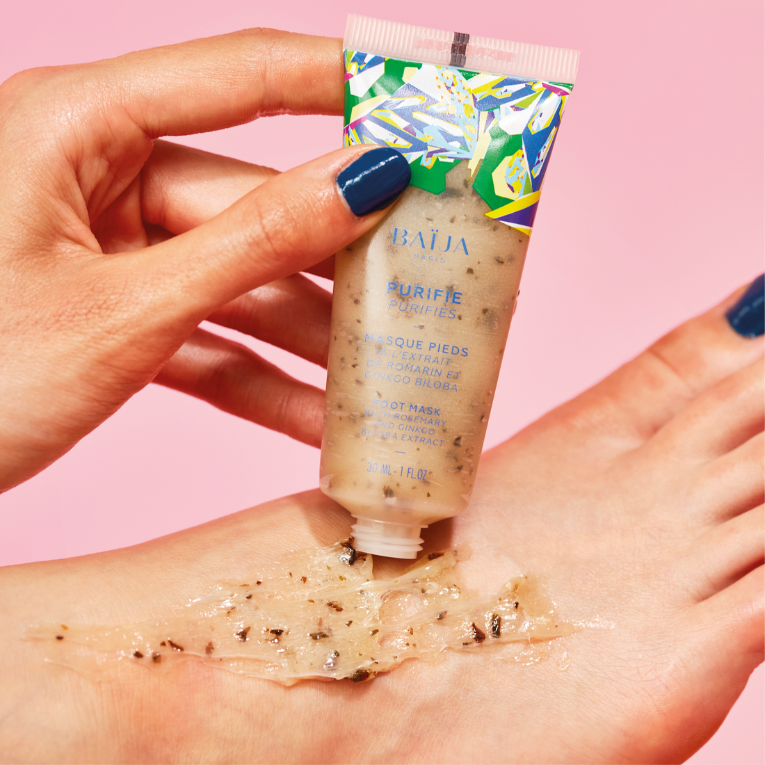 Masque pieds Purifiant Jolly Feet 30ml • BAÏJA